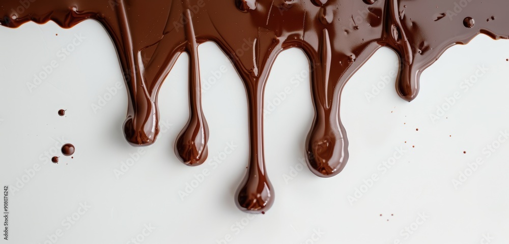chocolate dripping down with the text "International Chocolate Day ...