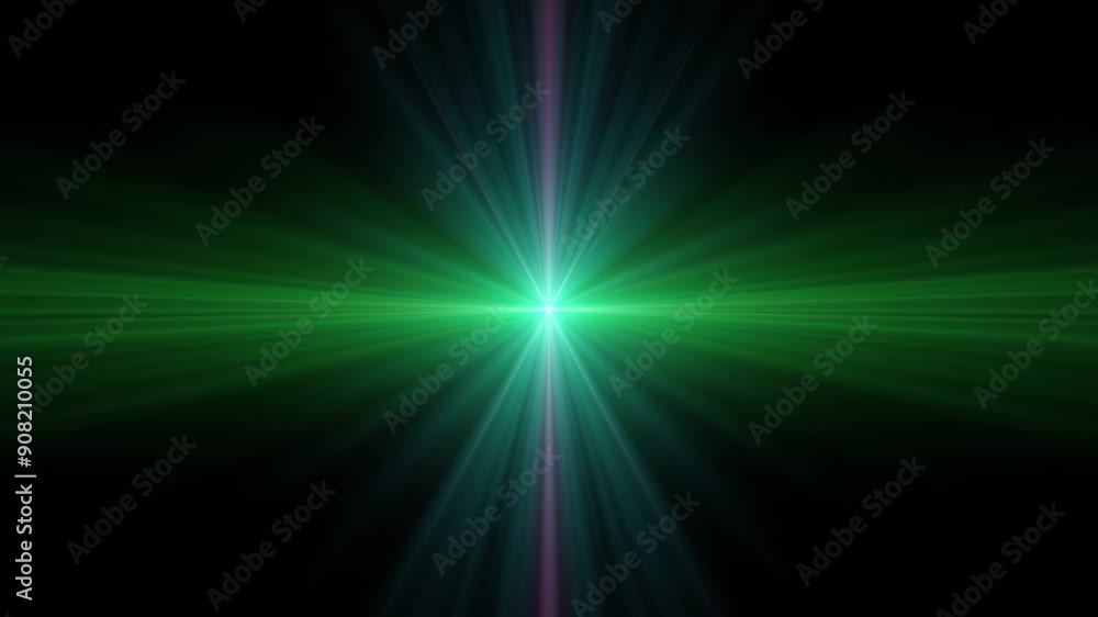 The star changes color as it rotates and flickers, and its rays move in ...