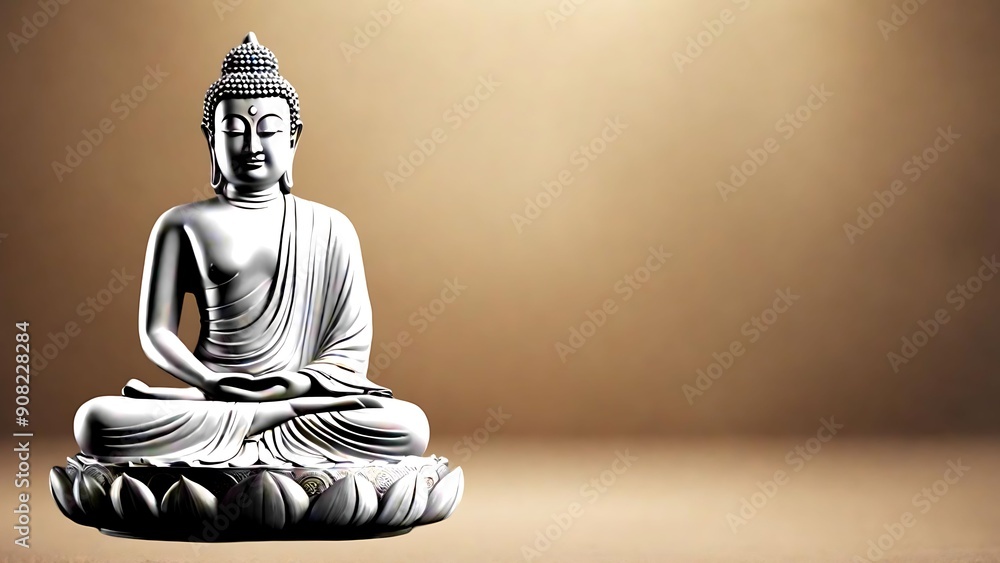 Blank canvas in old paper background for writing Buddha (Siddhartha ...