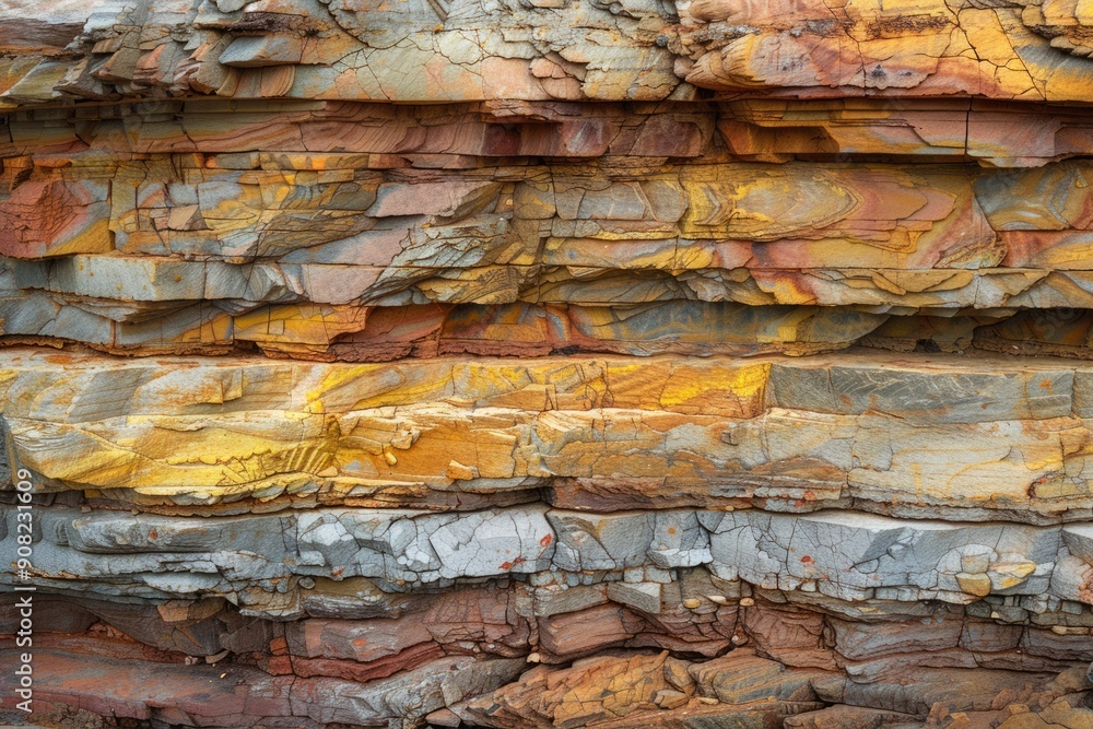 Sediment Layers - Geology of Karijini National Park: Dales Gorge Rock ...