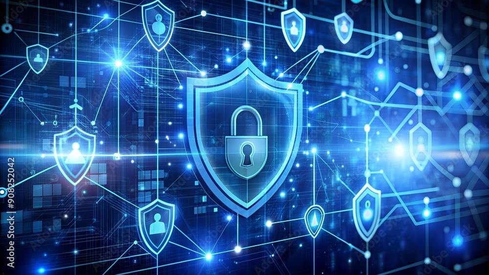 Cybersecurity Fortress A Visual Representation Of Threat Detection And Response In A Modern Soc