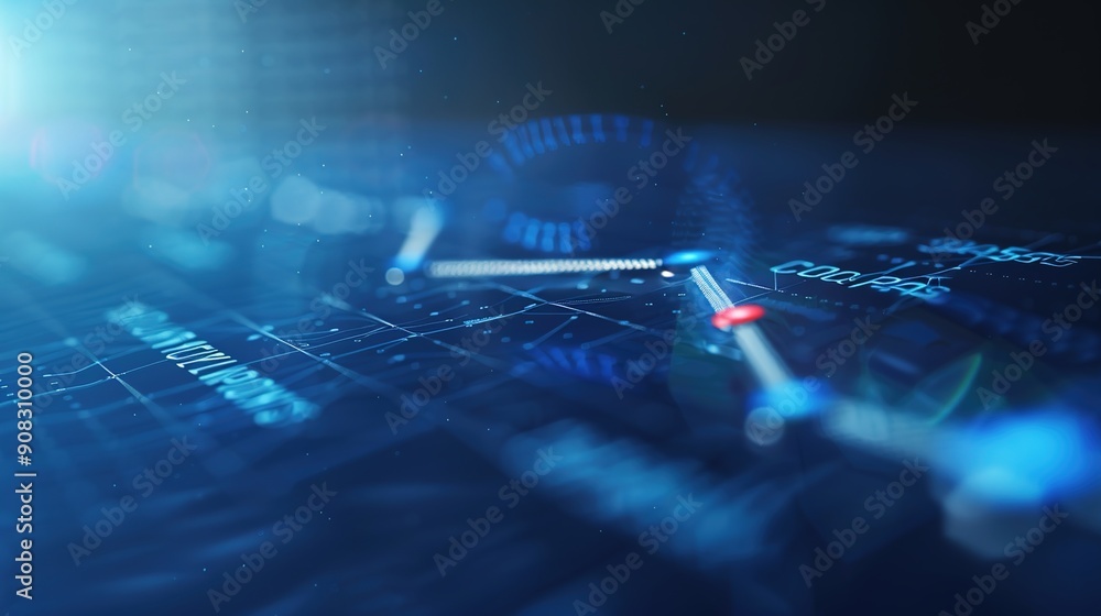 Dynamic Illustrated Timeline with Clear Milestones and Events in ...