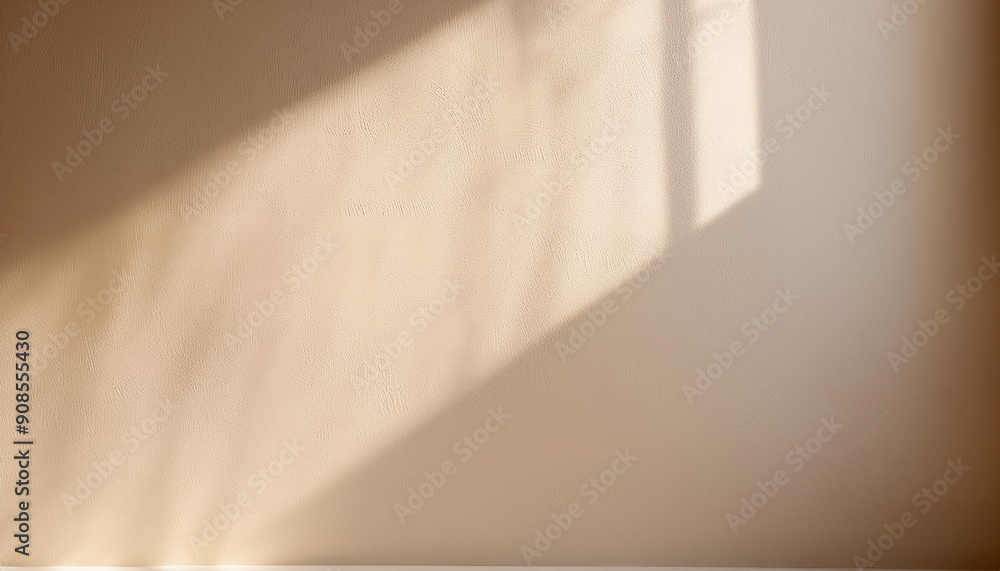 Background Wall Concrete with Light, Shadow. Beige Studio Background ...