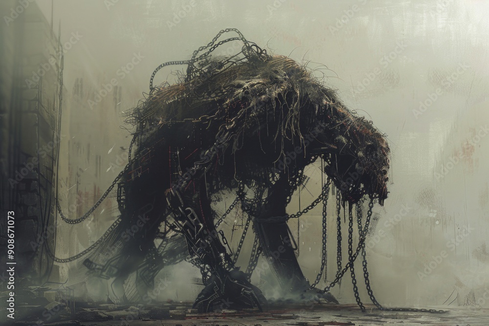 Beast of Failure. A monstrous creature composed of shattered dreams and ...