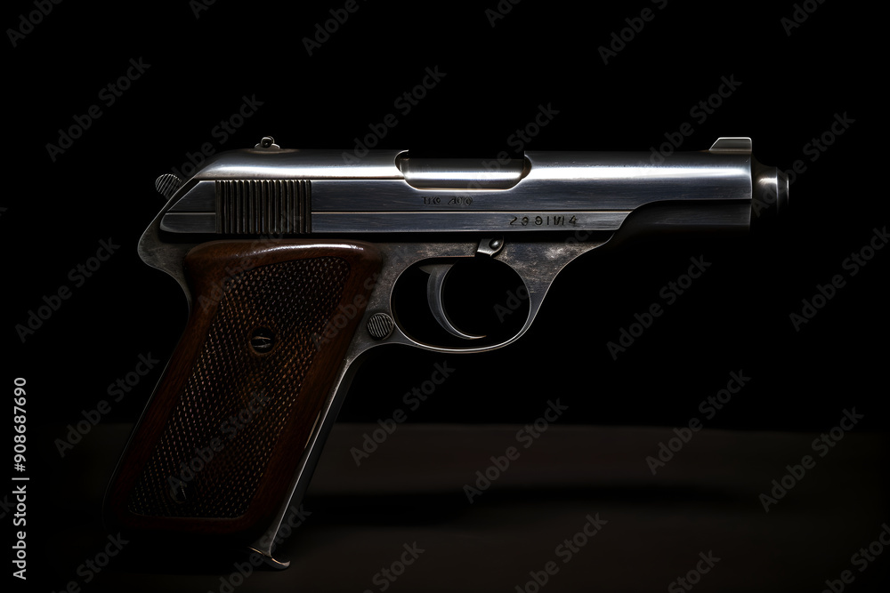 Historic FN Model 1900 Semi-Automatic Pistol: A Depiction of Classic ...