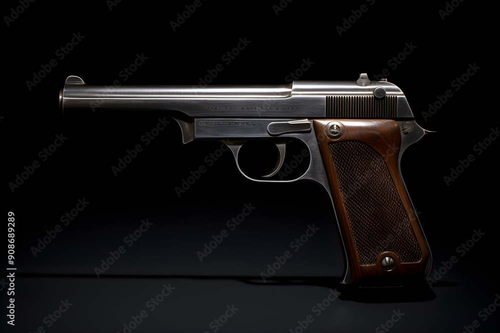 Historic FN Model 1900 Semi-Automatic Pistol: A Depiction of Classic ...