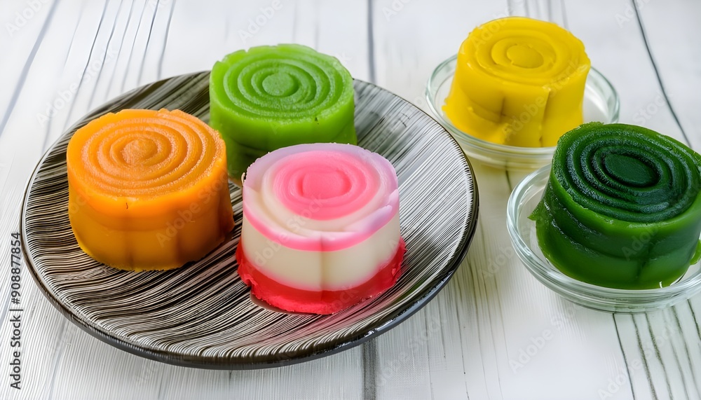 3 , Kuih Melayu – An assortment of traditional Malaysian sweets, such ...