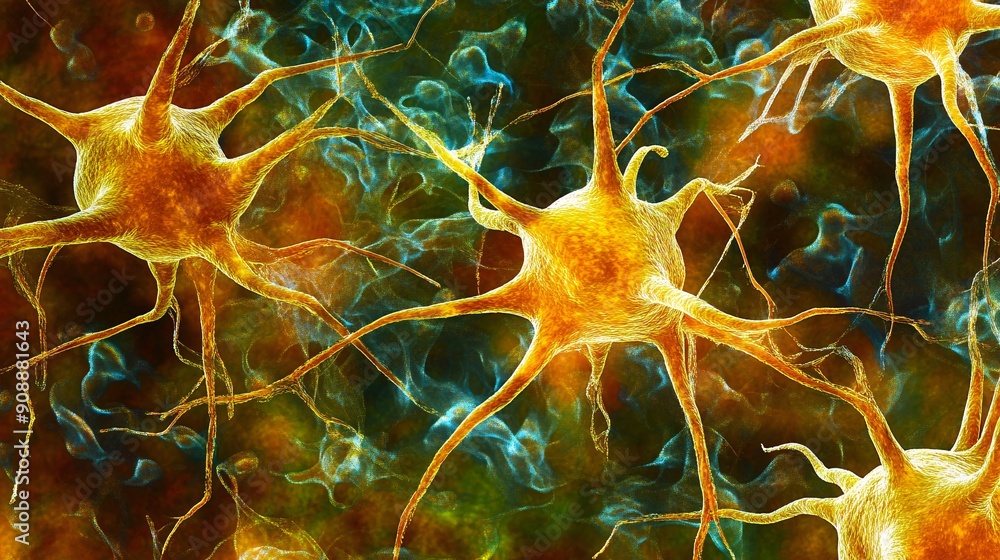 This detailed microscopic image reveals the intricate structure of a ...