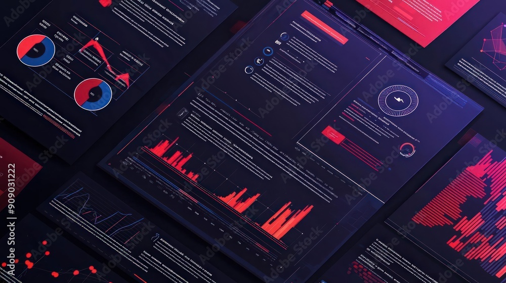 Corporate report featuring a detailed section on phishing threats ...