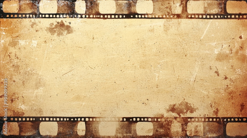 Vintage photo texture with dust, smudges, and film grain, creating a ...