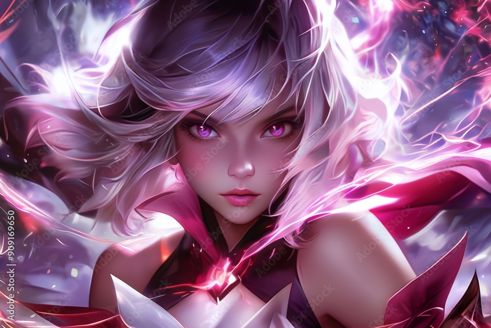 An Enchanting Fantasy Character emanating a Magical and Mystical Aura ...