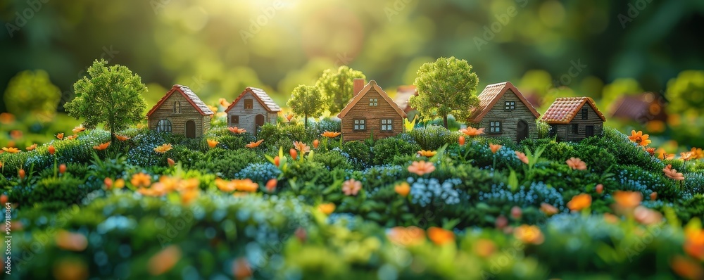 Community planning with green infrastructure and preserved cultural ...