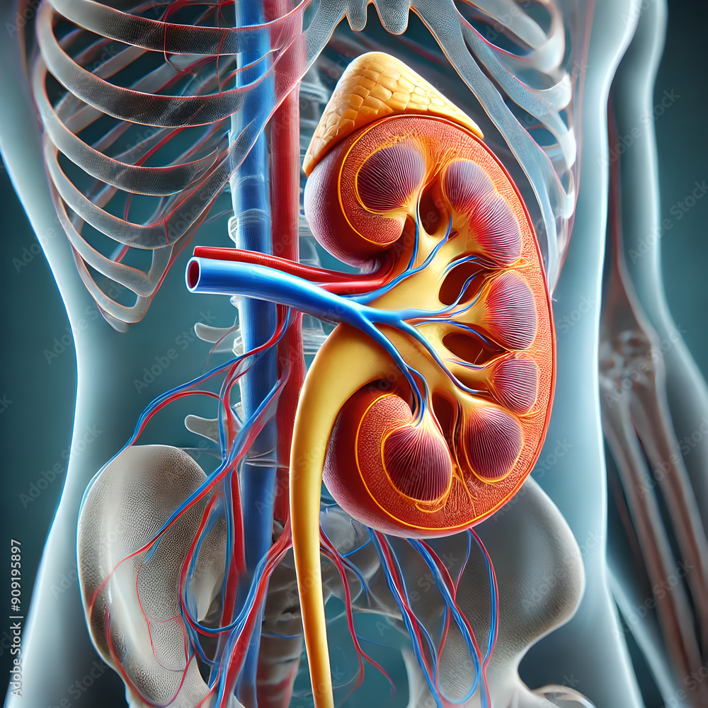 Kidney Anatomy: Radiographic Exploration and X-ray Imaging of Human ...