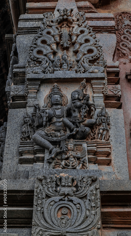 The Belur Temple Complex, India, is notable for its architecture ...