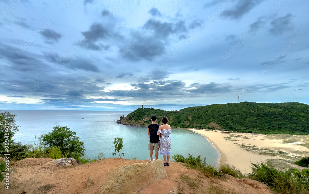 Mui Dien, Tuy Hoa city, Phu Yen province, Vietnam - July 21, 2024 ...
