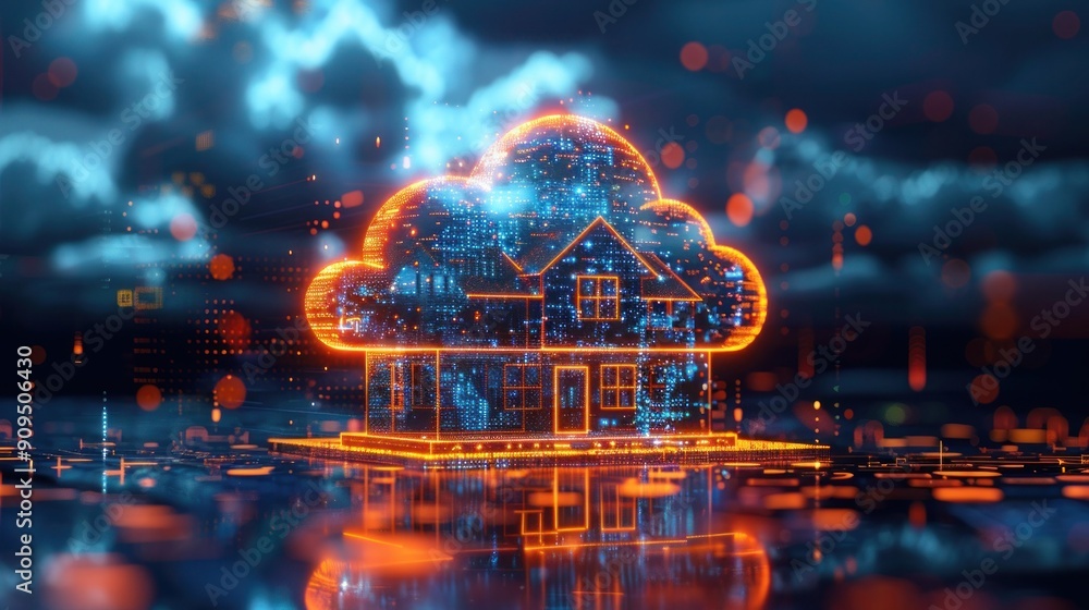 Connected Cloud Computing Devices for IoT Smart Home Communication with ...