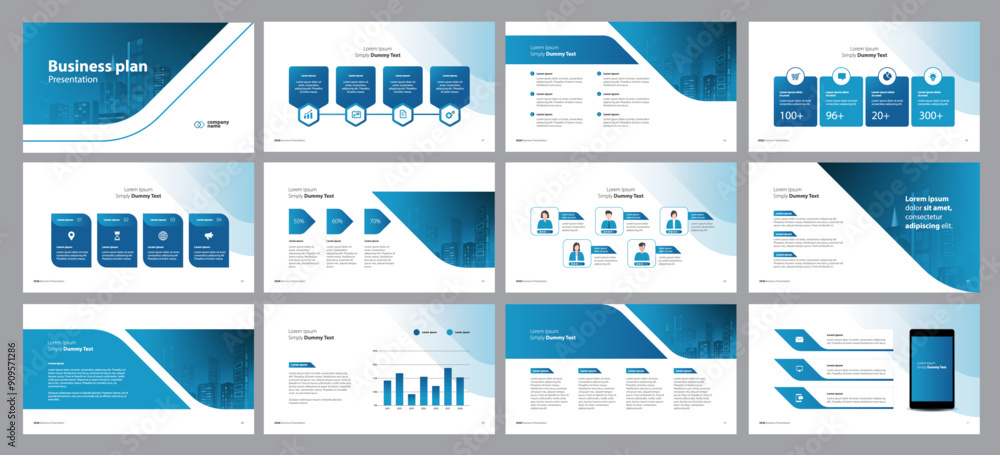 Plakat template presentation design and page layout design for brochure ...