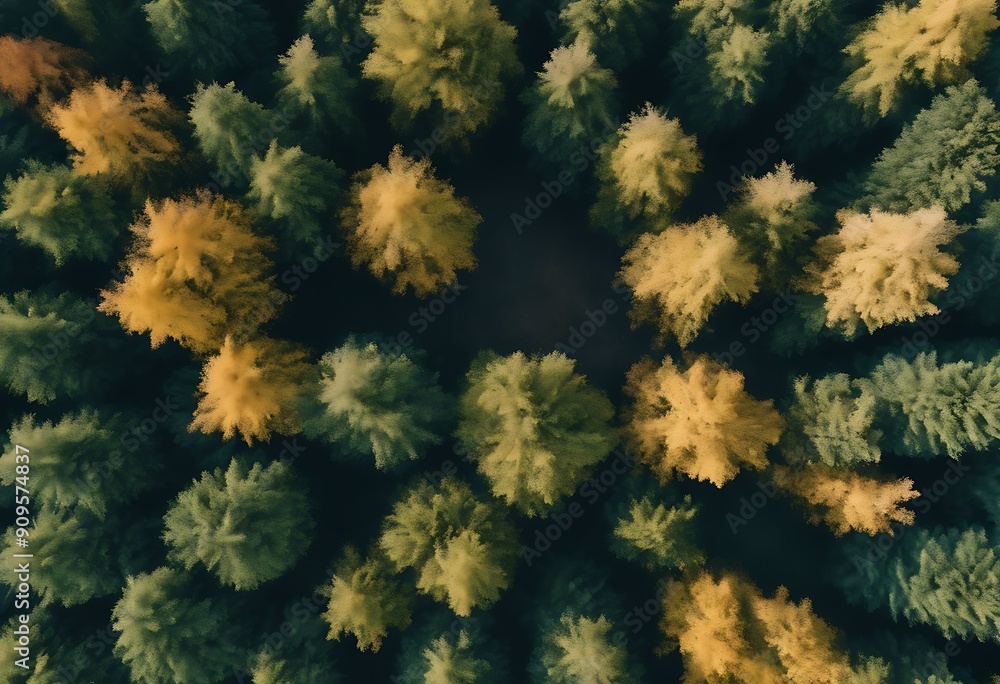 Trees your projects design Easy top view landscape use Tree Vector ...