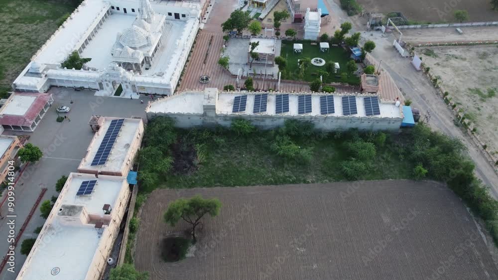 Birami, Rajasthan, India 21st July 2024: Chhajed Bhuwal Mata Mandir ...