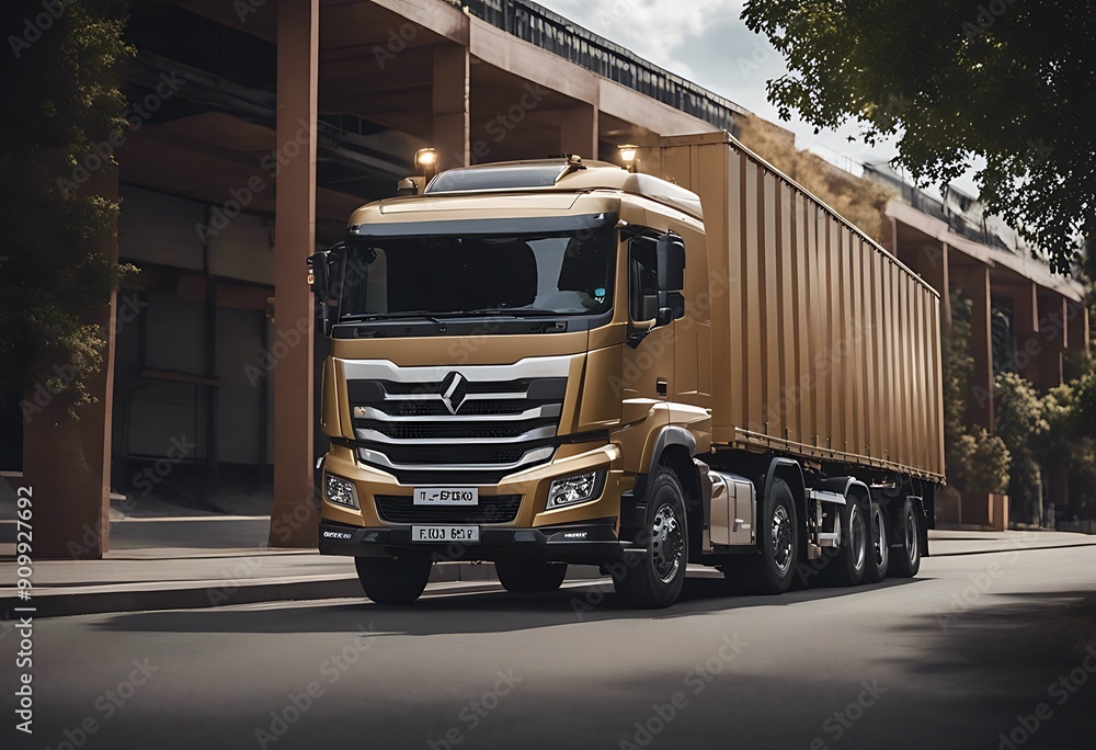 cargo truck full loads securing charge freight transport logistic load ...