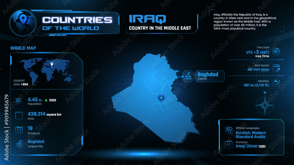Iraq Map Detailed Insights on Geography, Population and Key Facts ...