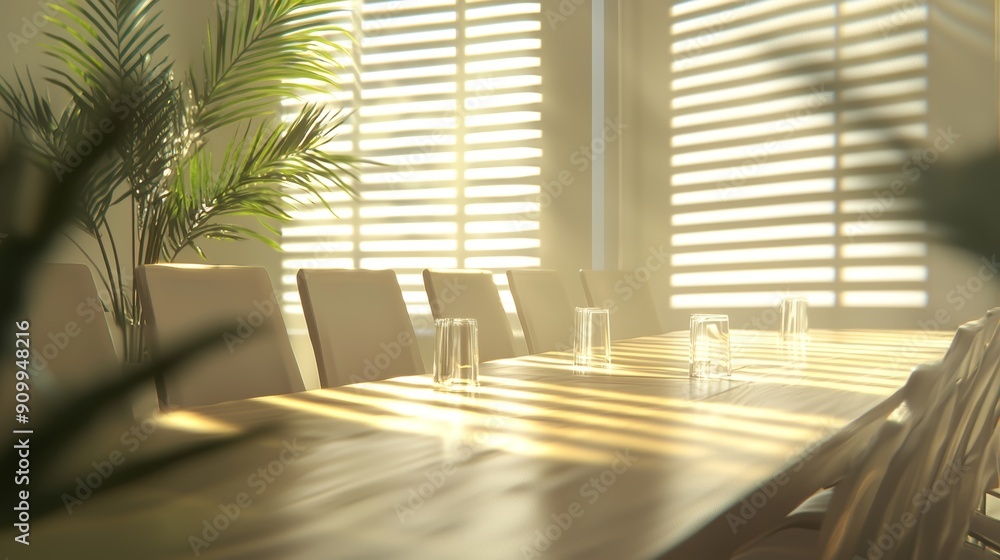 Modern Office Conference Room with Natural Light and Inclusive Design ...