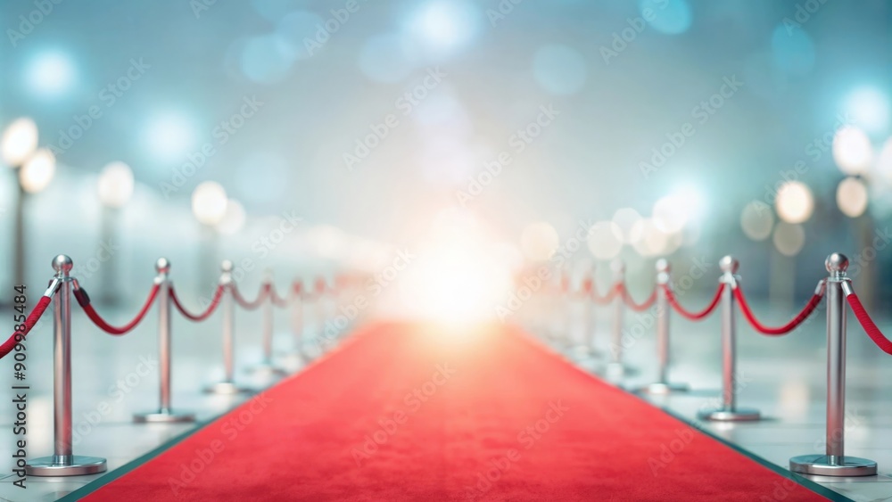 "Red Carpet Pathway with VIP Area" - A red carpet pathway leading to a ...