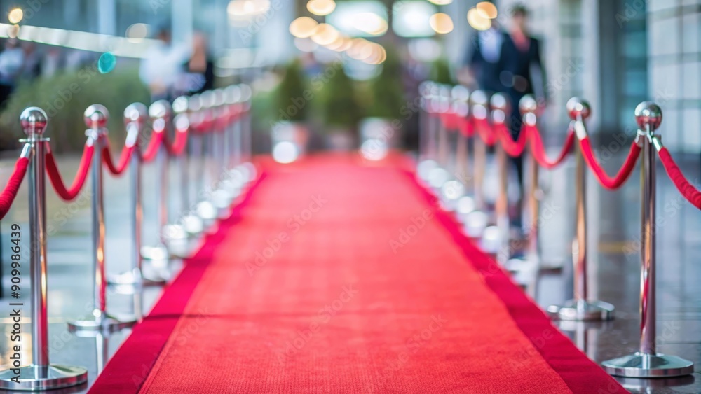 "Red Carpet Pathway with VIP Area" - A red carpet pathway leading to a ...