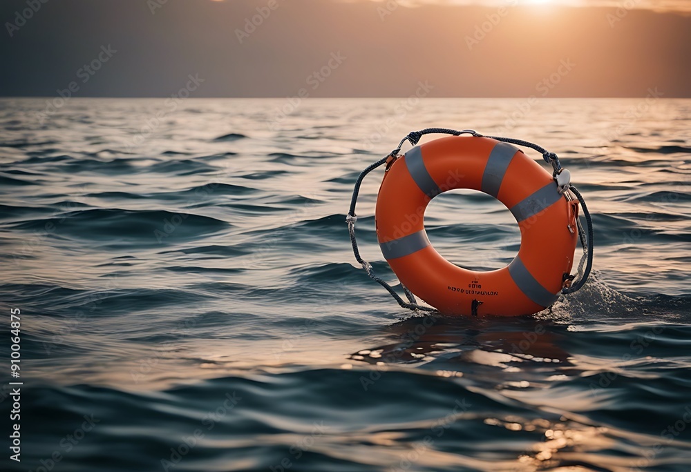 equipment safety buoy floating life drowning rescue sea people man aid ...