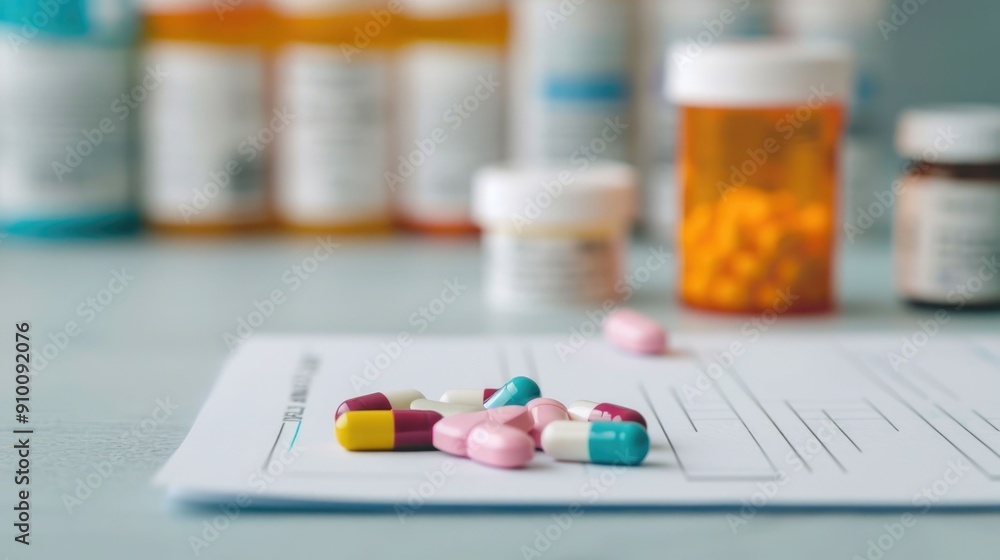 Digital Prescription Pad and Detailed Medication List with Deep Depth ...