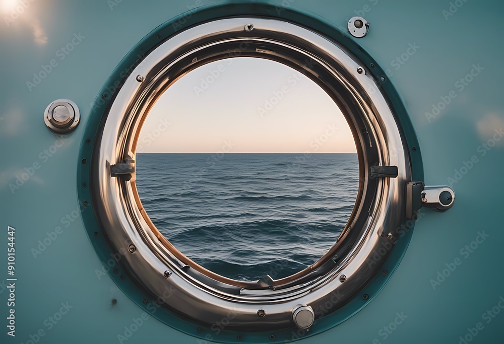 boat close porthole closed view ocean hatch rust-eaten sea window old ...