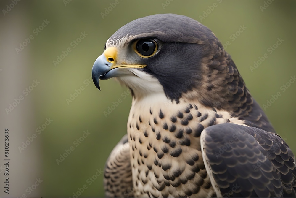peregrine falcon hawkperegrineeaglebird of ...