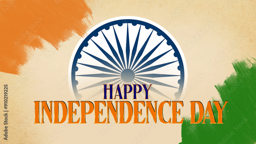 15th August happy independence day India template, Celebrate India's ...