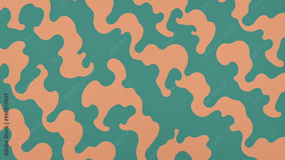 Seamless abstract wallpaper: psychedelic swirl pattern featuring ...