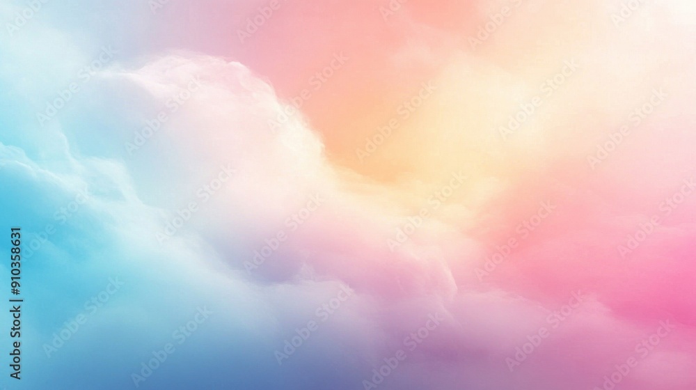 Soft pastel background with gentle gradients and a soothing color ...