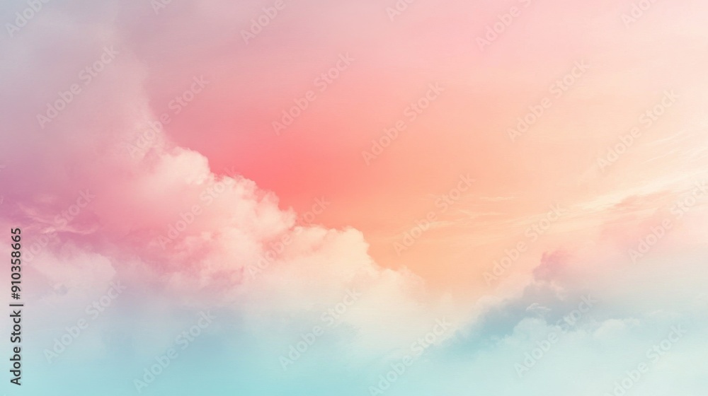Soft pastel background with gentle gradients and a soothing color ...