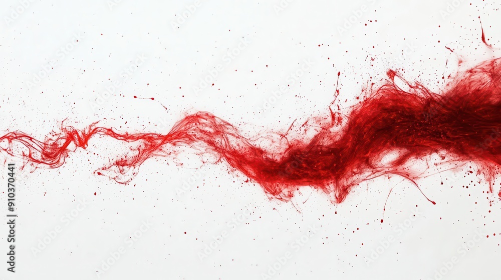 dynamic red electricity arcing between electrodes intense energy ...