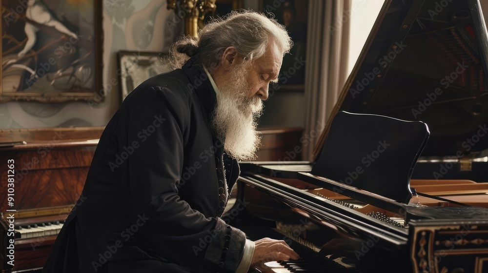 Johannes Brahms (1833-1897) was a German composer, pianist and ...