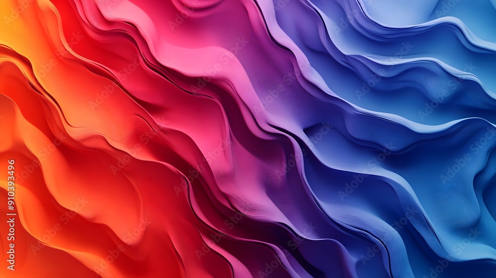 Imagine an abstract art piece with dynamic video overlays showing ...