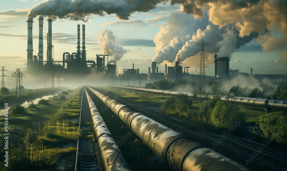 Transporting CO2 through industrial pipes for underground storage A ...