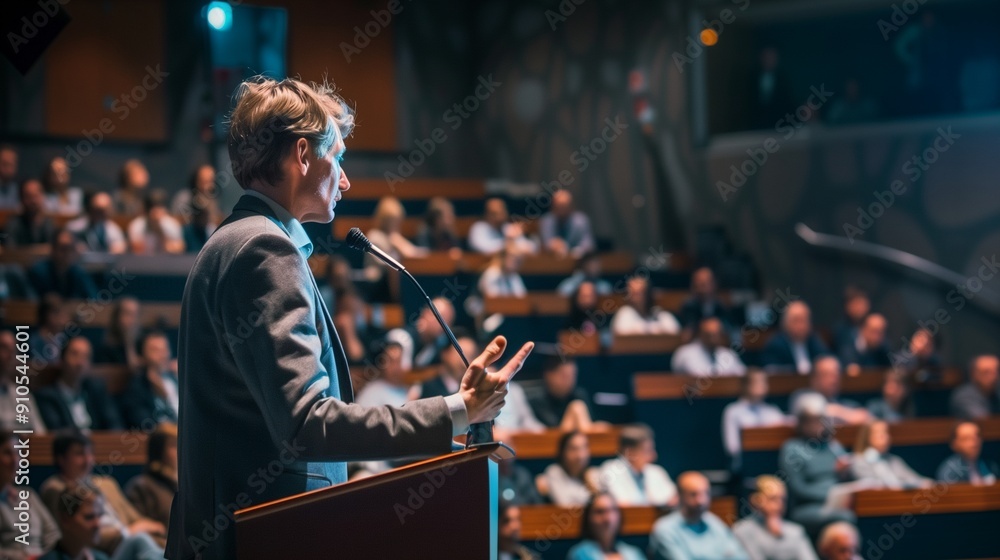 seminar business meeting doctor conference audience presentation ...