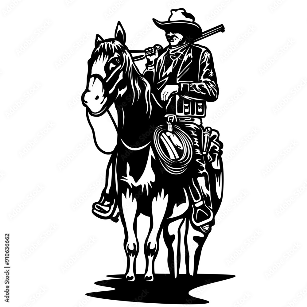Cowboy | Cowboy Dad | Horse Riding | Bull Rider | Rodeo | Cowboy Horse ...