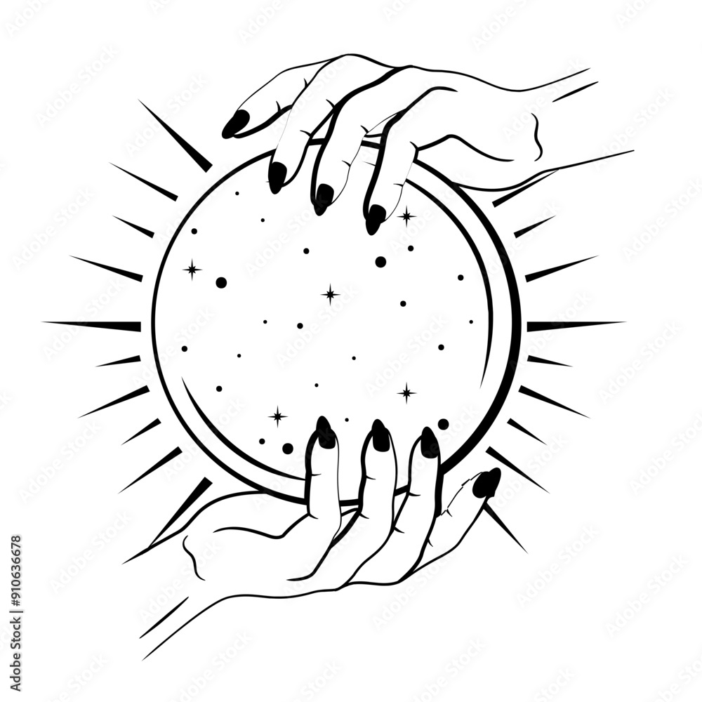 Crystal Ball | Witch Craft | Sorcery Tools | Witch | Fortune Teller ...