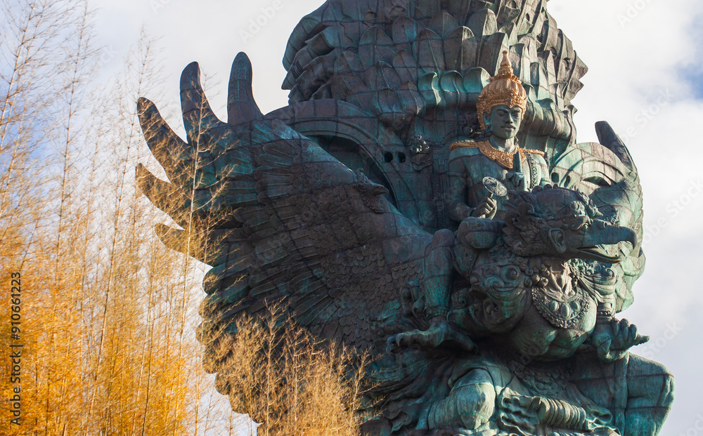 Fotografiet, Poster Close up of Garuda Wisnu Kencana (GWK) statue, one ...