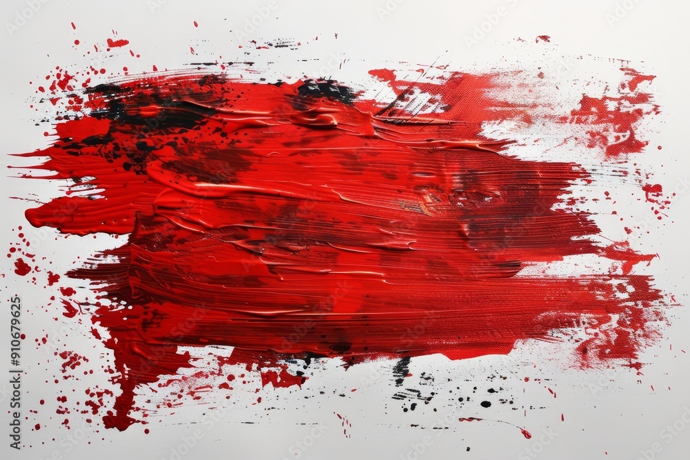 Red dried paint splattered dirty style. Royalty high-quality free stock ...
