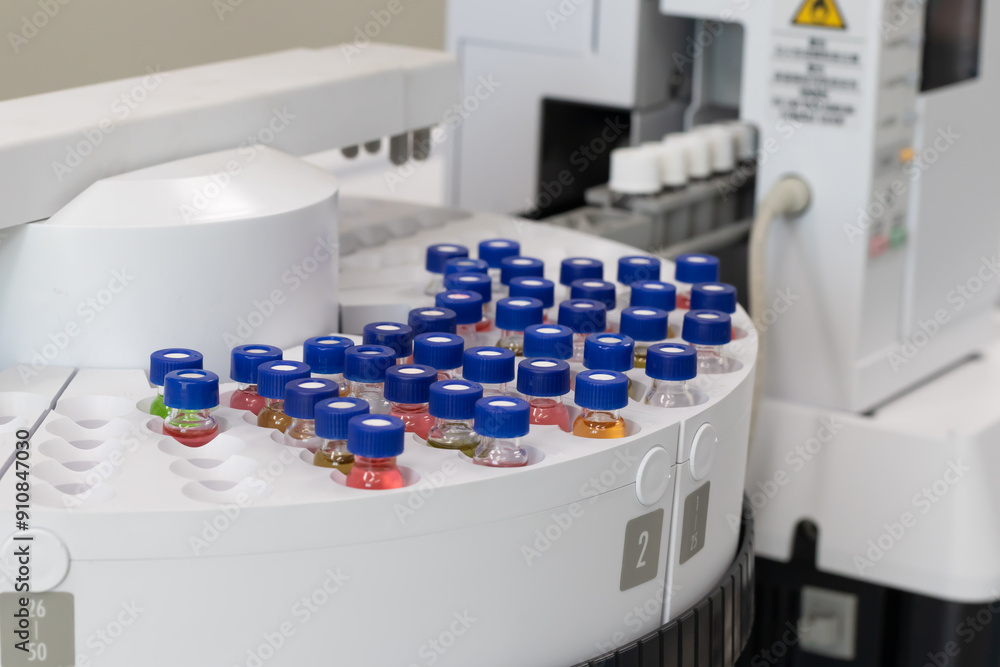 gas chromatography instrument in chemistry, gc, hplc, chemical ...