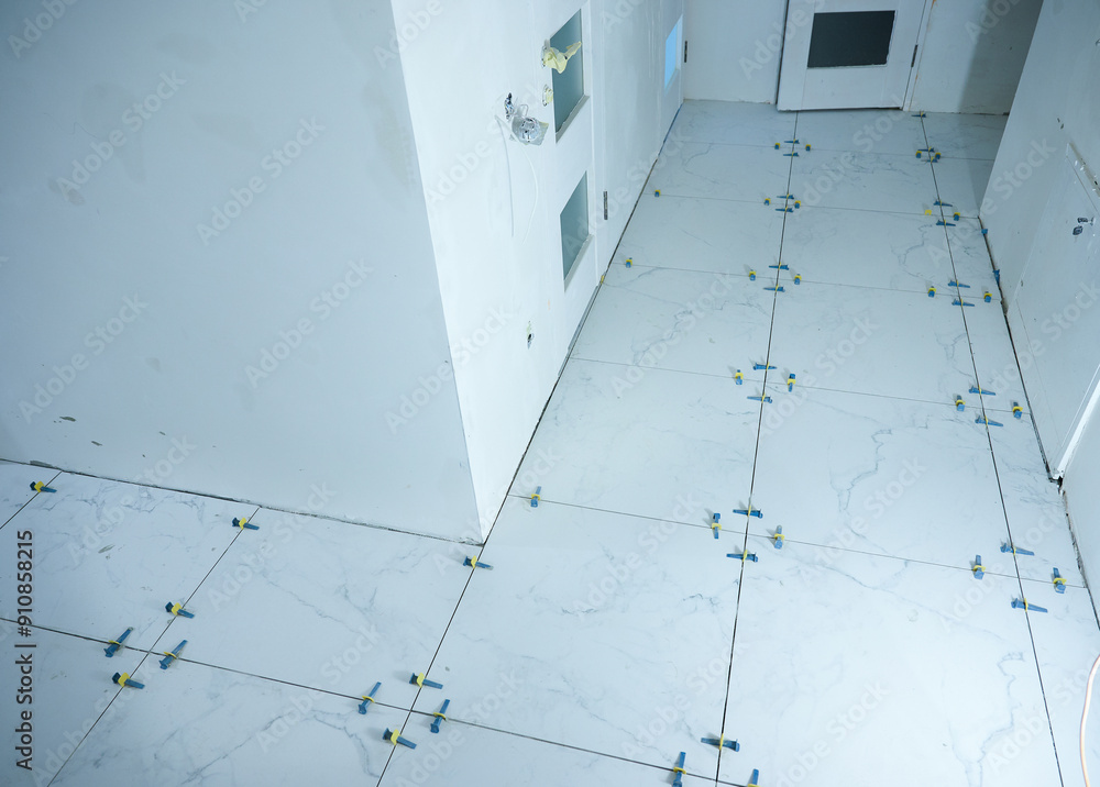 Porcelain tile installation over a concrete floor like a pro in ...