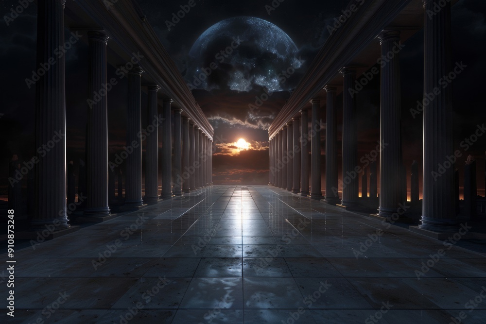 Sequential compositions that develop the plot, creating a coherent ...