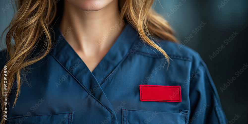 Nurses have their own name badge. nurses wear their name badge for use ...
