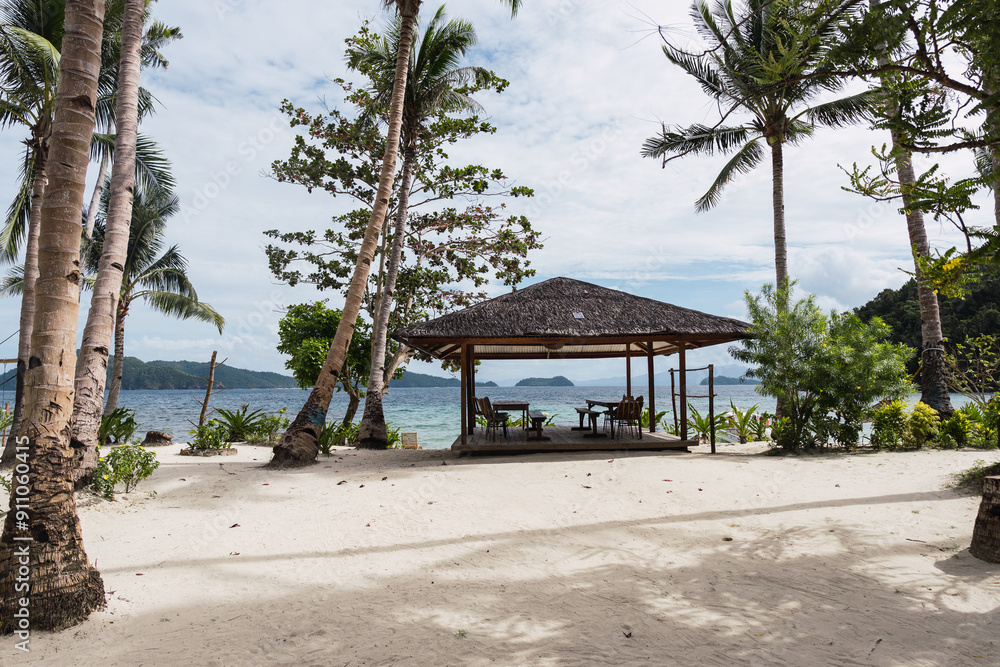 Coastal Scenery of a Port Barton, Palawan Island. The Philippines, a ...